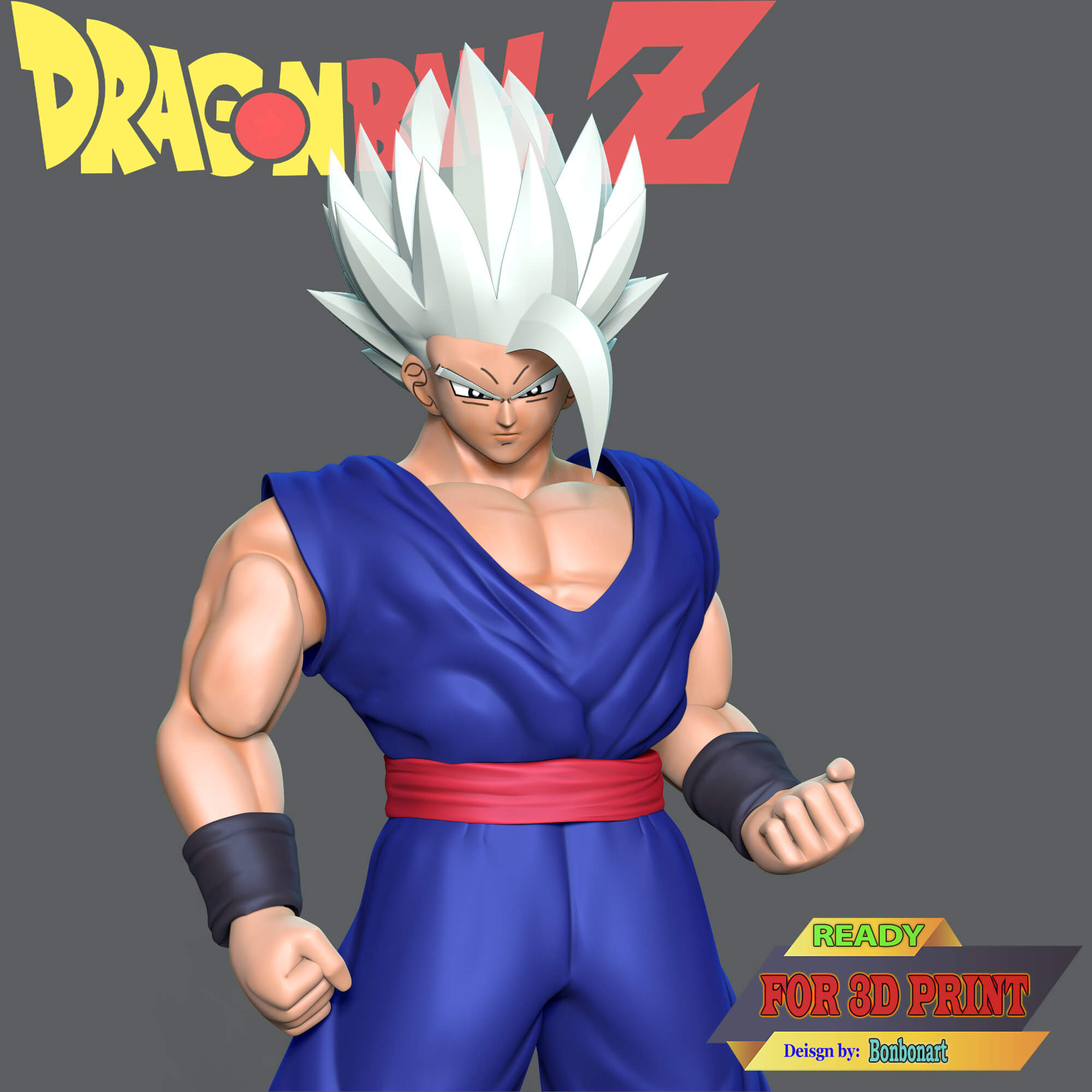 Gohan Beast - Dragon Ball 3D Model by Bon Bon Art