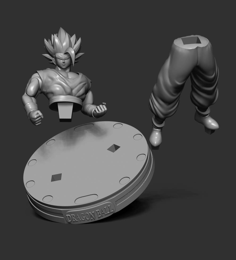 Gohan Beast - Dragon Ball 3D Model by Bon Bon Art