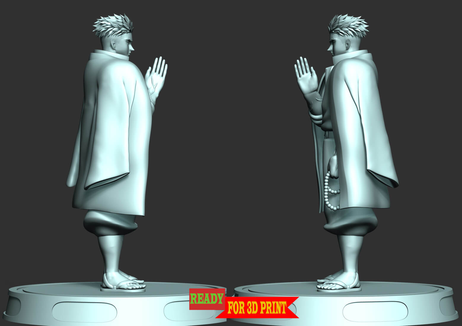 Gyomei Himejima - Demon Slayer 3D Model by Bon Bon Art