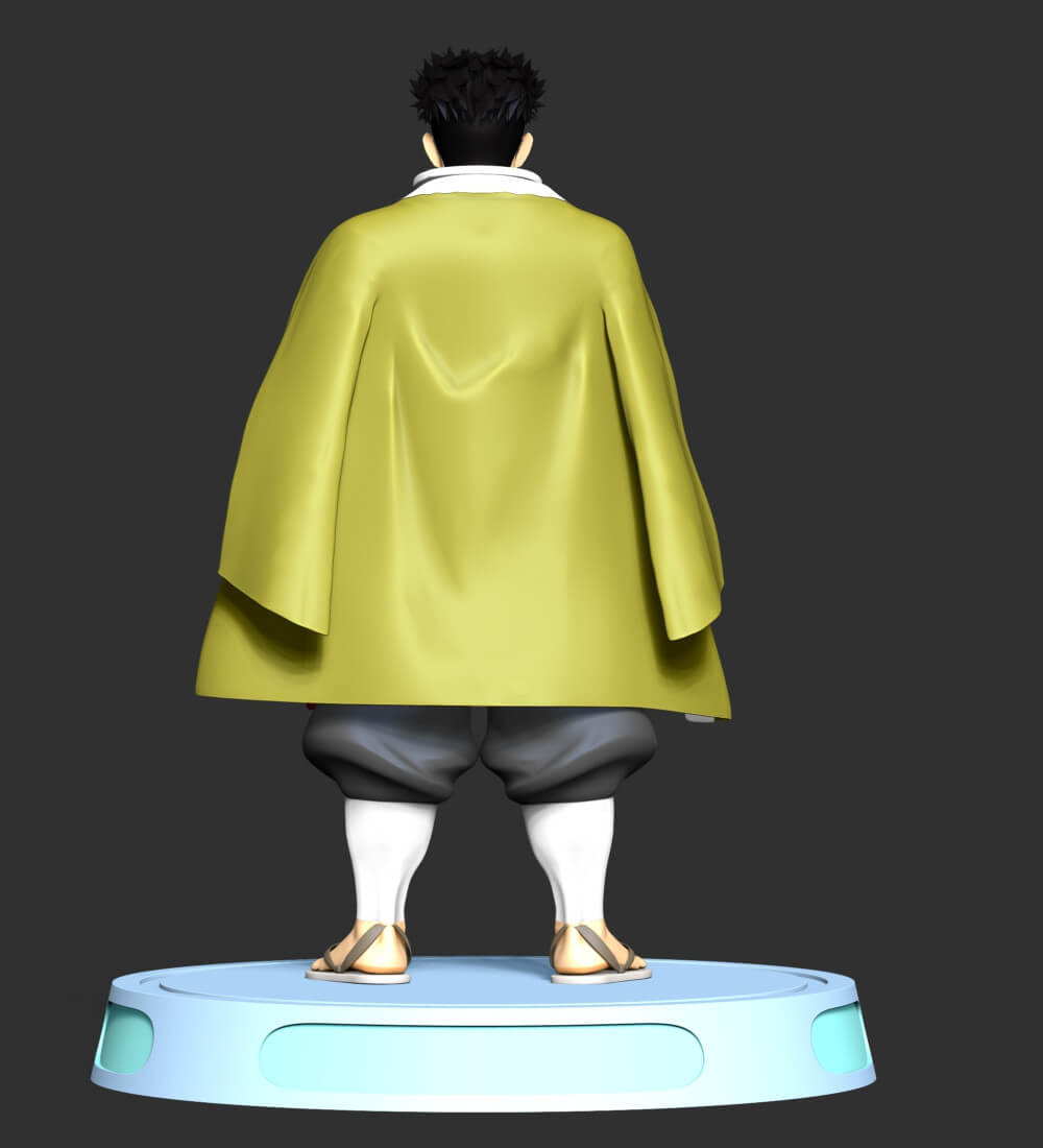 Gyomei Himejima - Demon Slayer 3D Model by Bon Bon Art