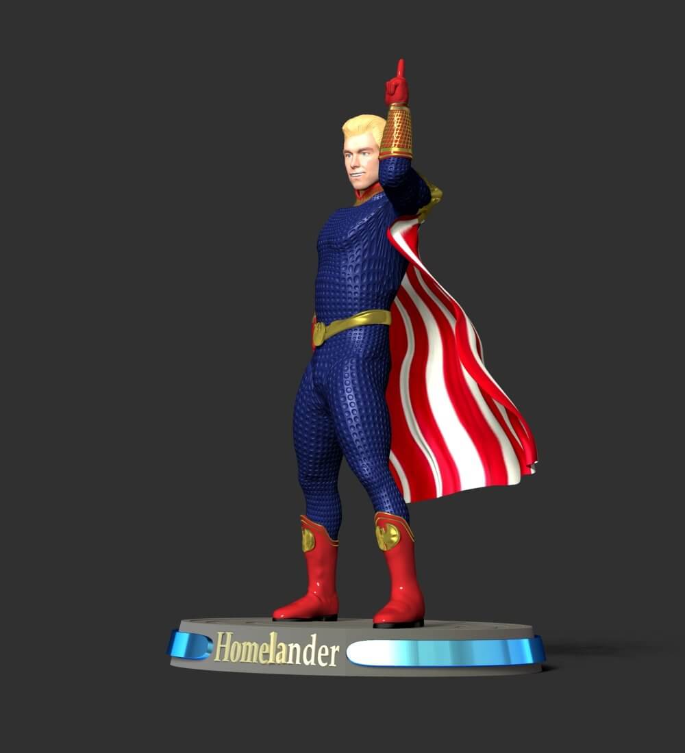 Homelander - The Boys 3D Model by Bon Bon Art