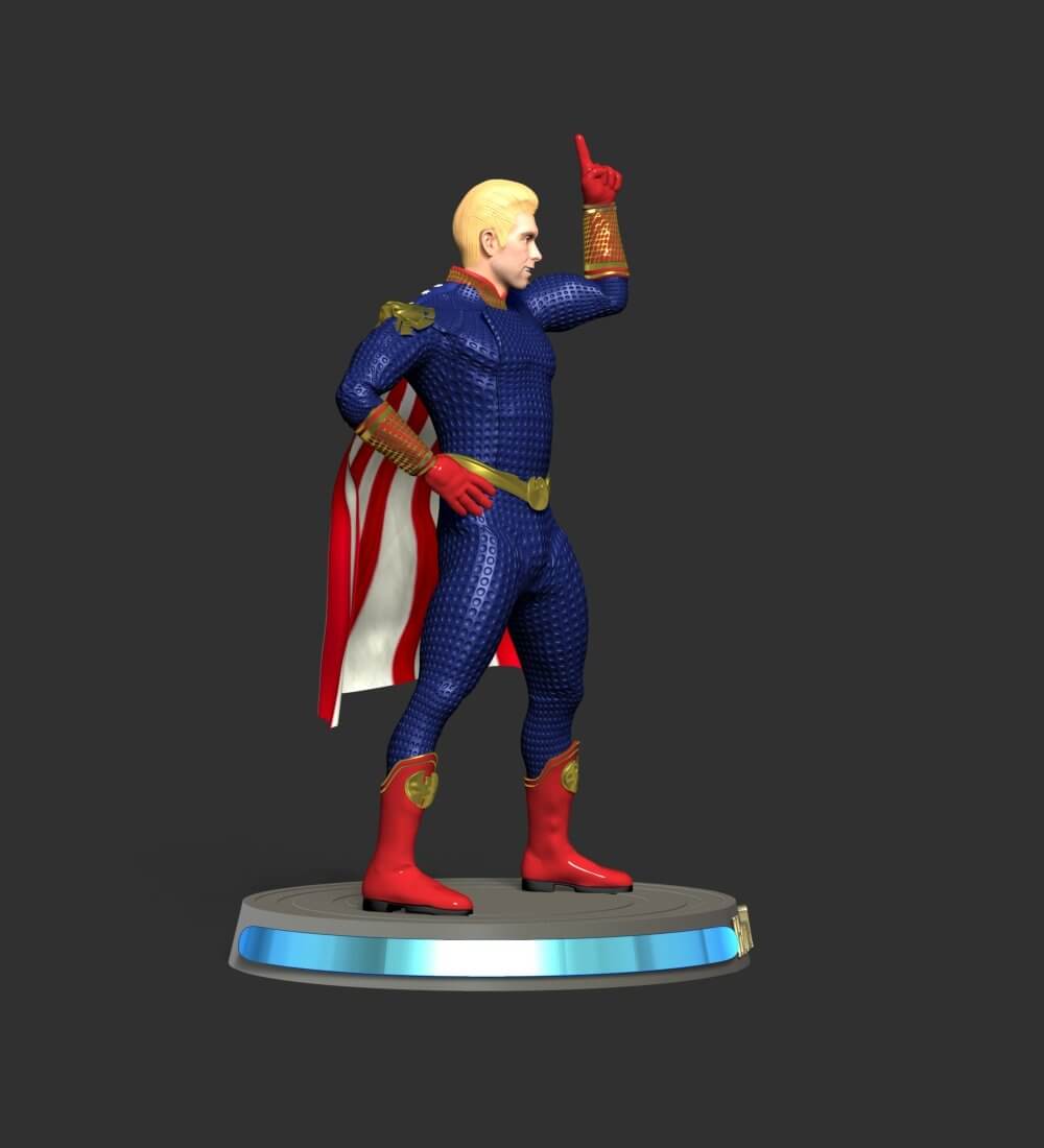 Homelander - The Boys 3D Model by Bon Bon Art