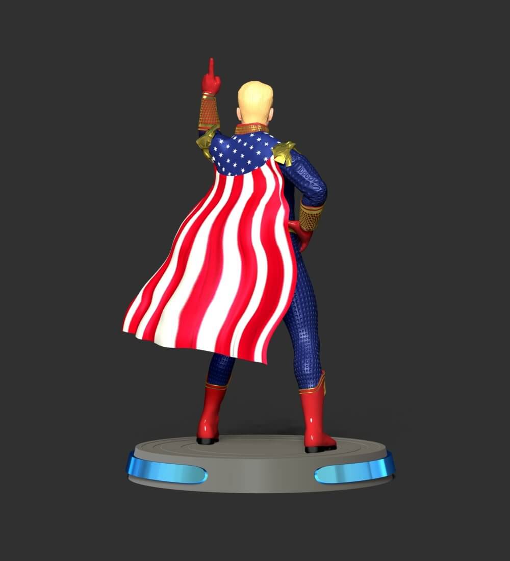 Homelander - The Boys 3D Model by Bon Bon Art