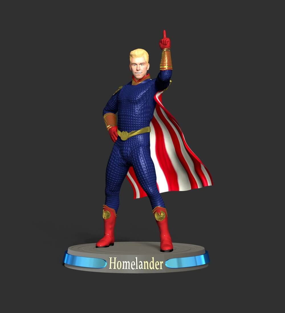 Homelander - The Boys 3D Model by Bon Bon Art