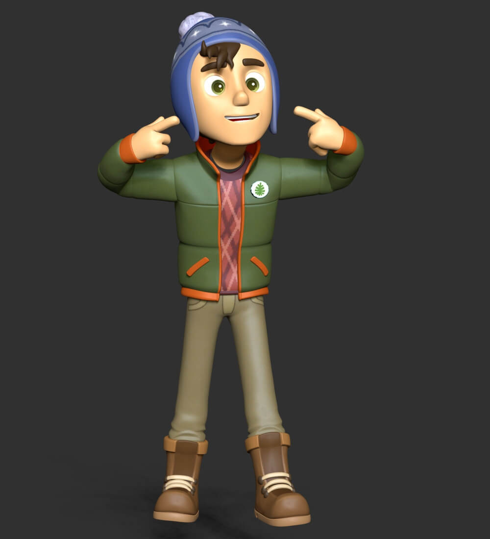 Jake - PAW Patrol 3D Model by Bon Bon Art