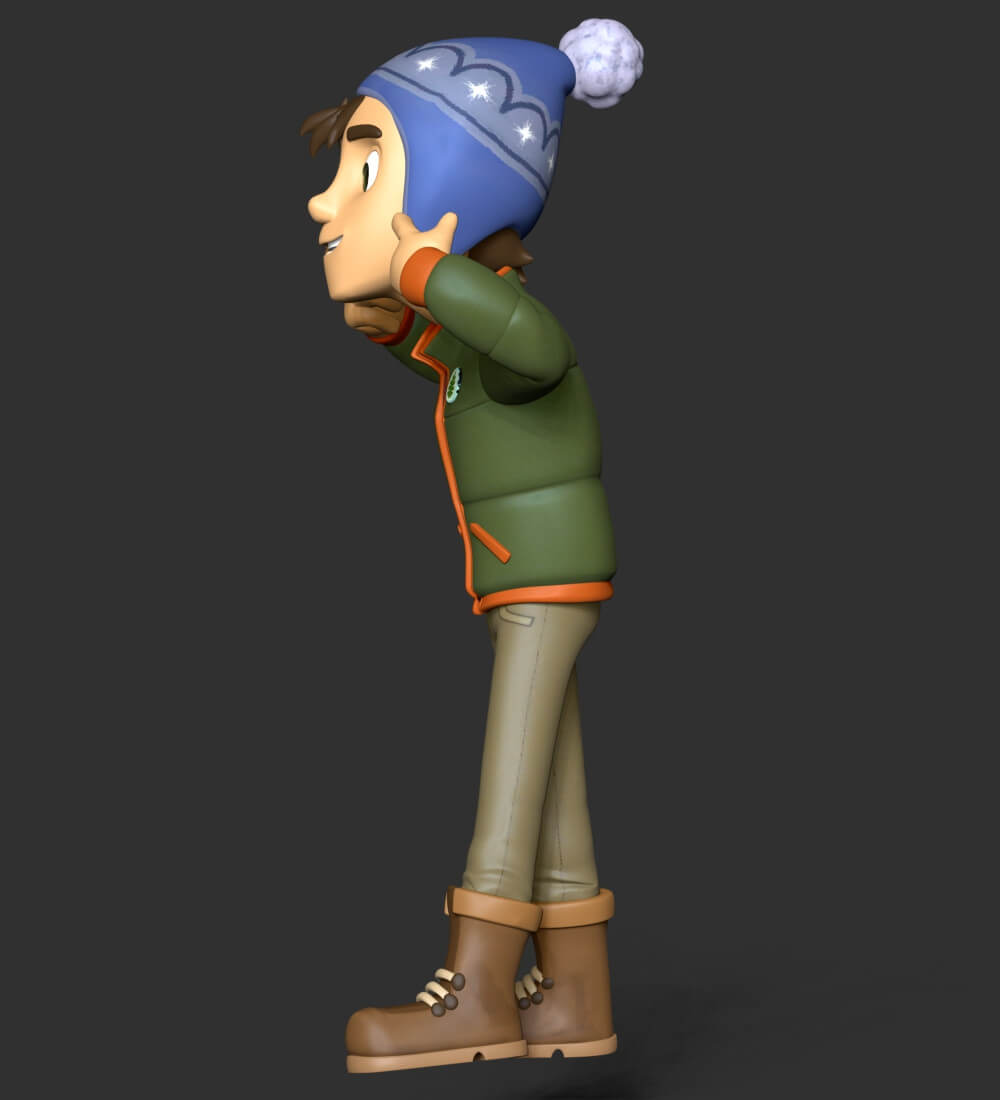 Jake - PAW Patrol 3D Model by Bon Bon Art