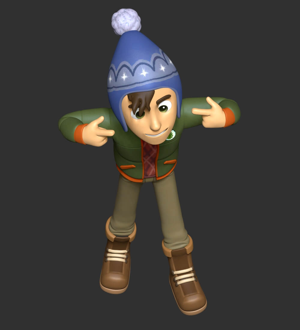 Jake - PAW Patrol 3D Model by Bon Bon Art