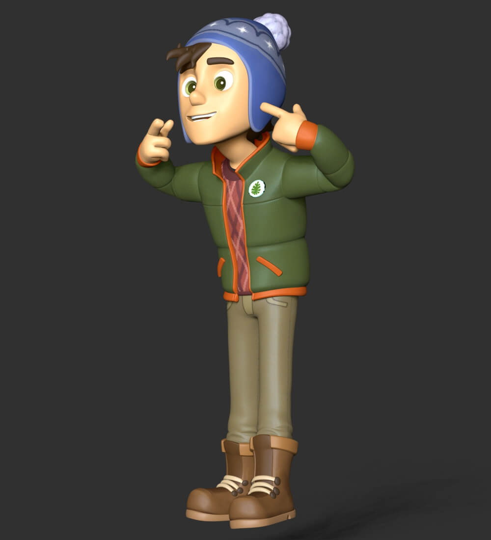 Jake - PAW Patrol 3D Model by Bon Bon Art