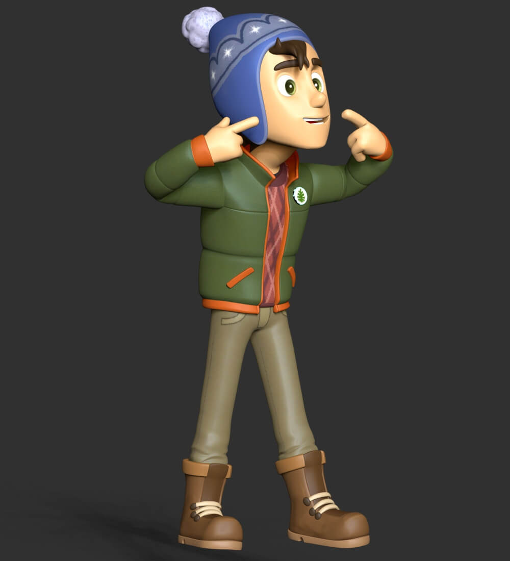 Jake - PAW Patrol 3D Model by Bon Bon Art