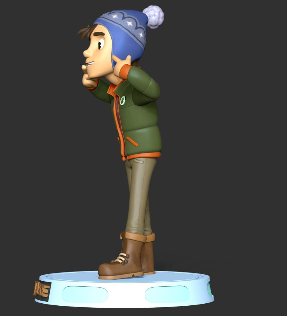 Jake - PAW Patrol 3D Model by Bon Bon Art