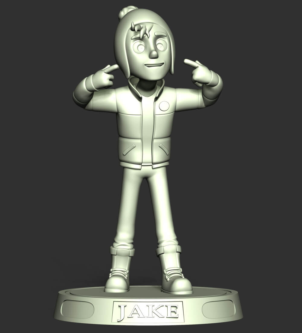 Jake - PAW Patrol 3D Model by Bon Bon Art