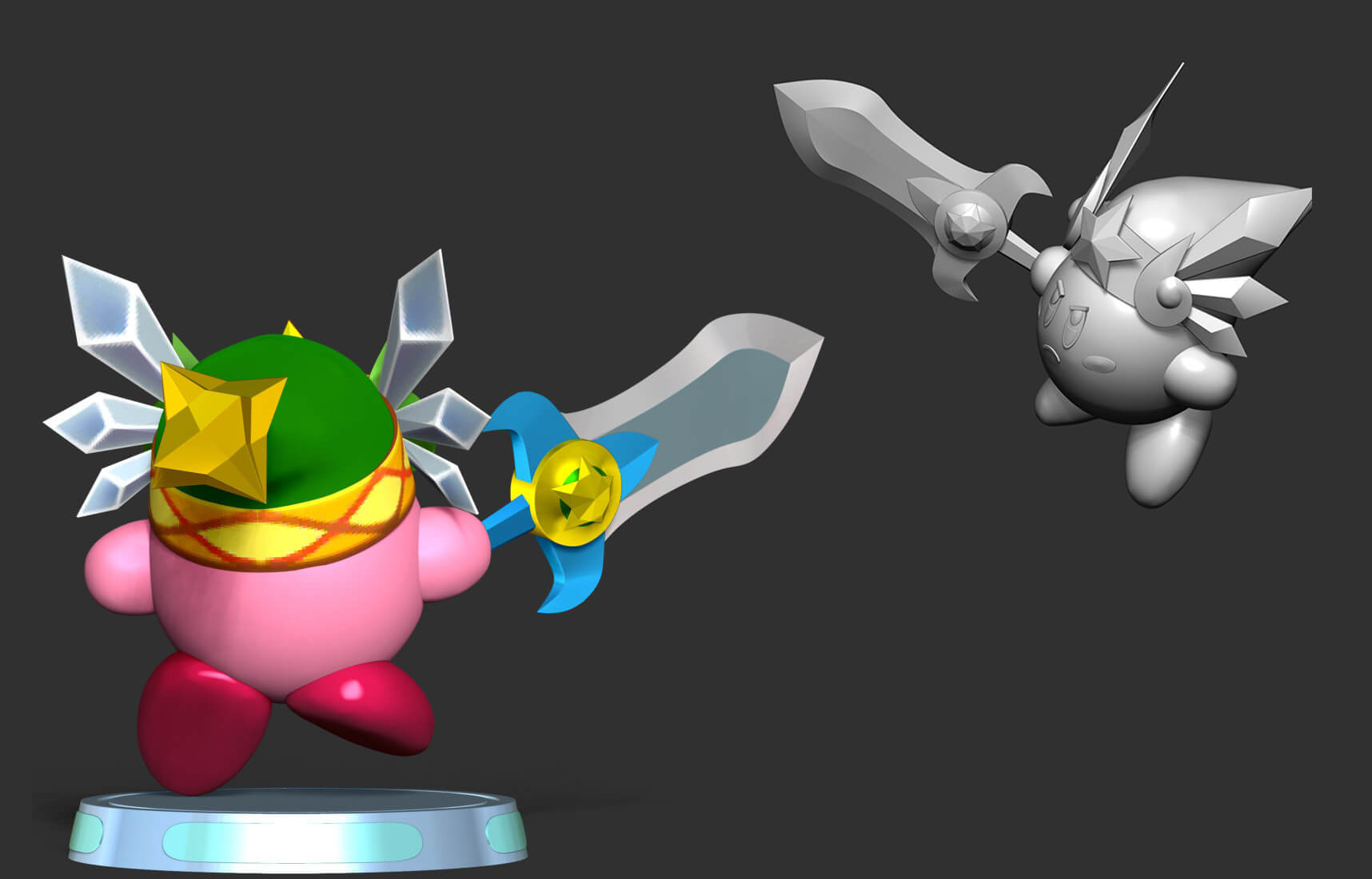 Kirby - 3D Model by Bon Bon Art