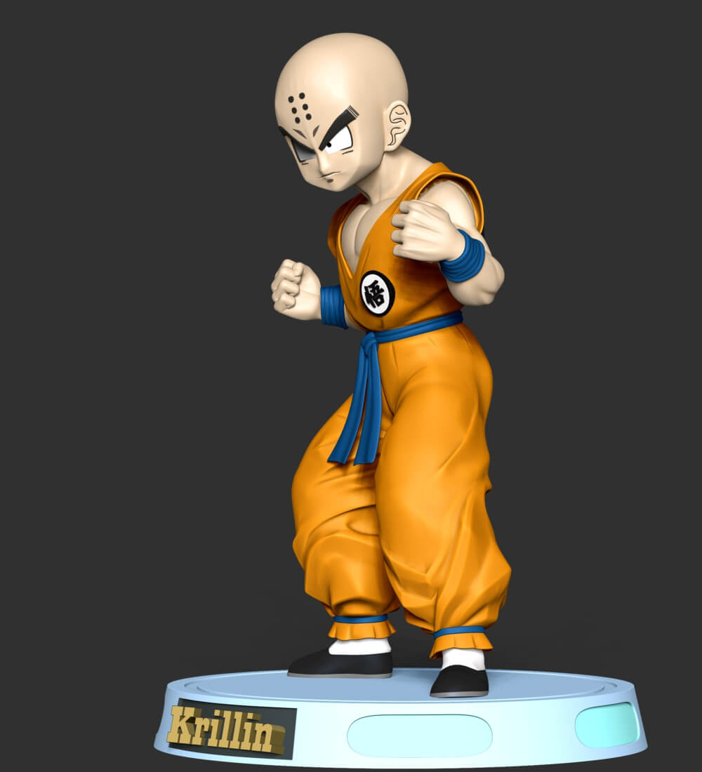 Krillin Fan Art