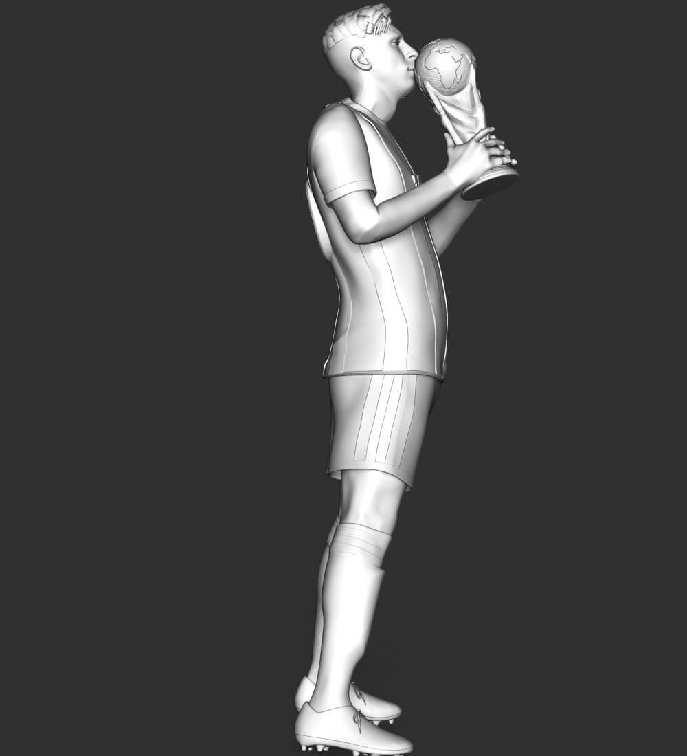 Lionel Messi - 3D Model by Bon Bon Art