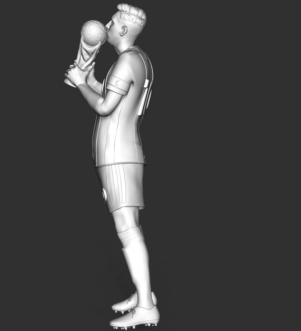 Lionel Messi - 3D Model by Bon Bon Art