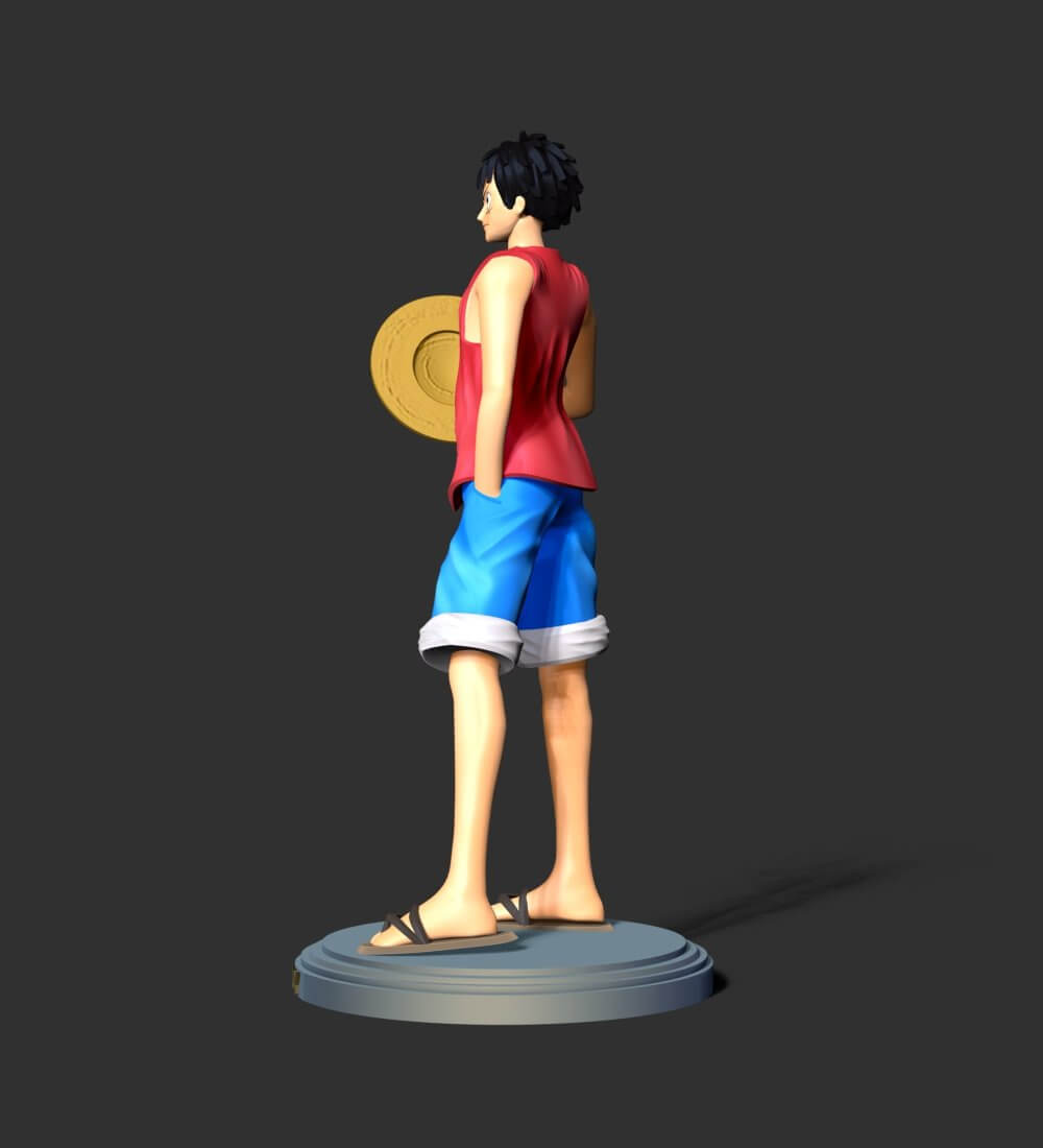 Luffy - One Piece 3D Model by Bon Bon Art
