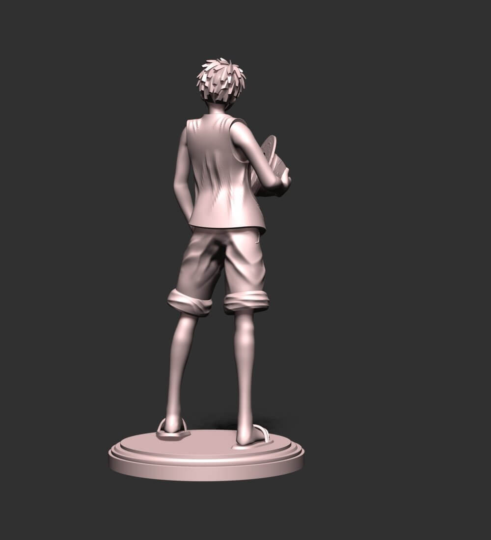 Luffy - One Piece 3D Model by Bon Bon Art