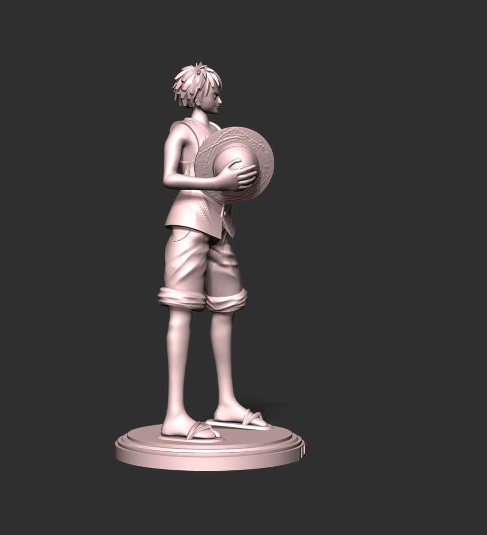 Luffy - One Piece 3D Model by Bon Bon Art