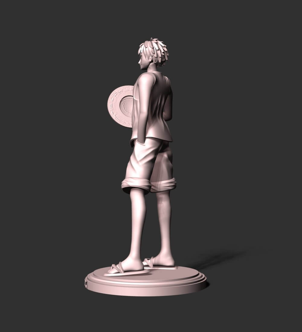 Luffy - One Piece 3D Model by Bon Bon Art