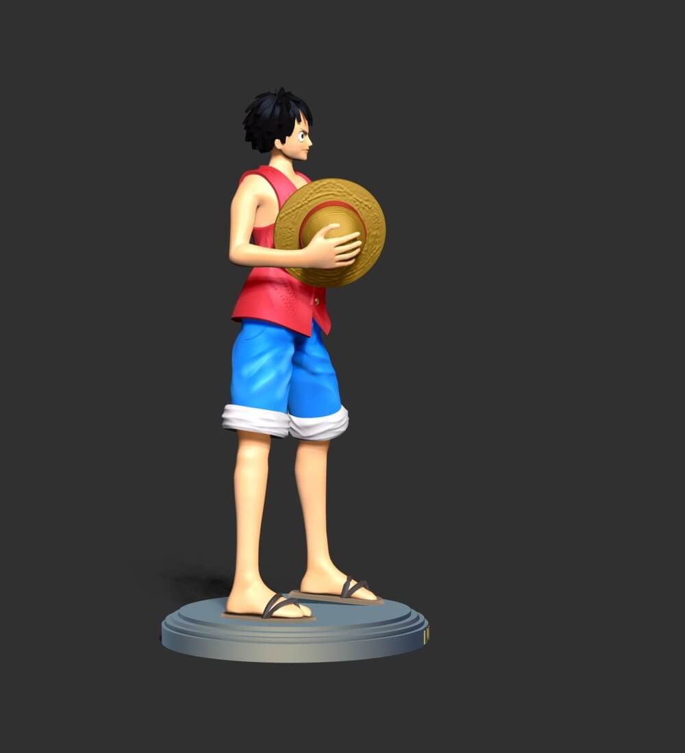Luffy - One Piece 3D Model by Bon Bon Art
