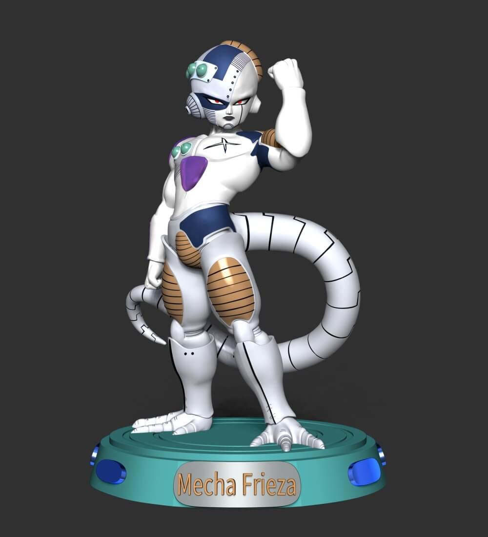 Mecha Frieza - Dragon Ball 3D Model by Bon Bon Art