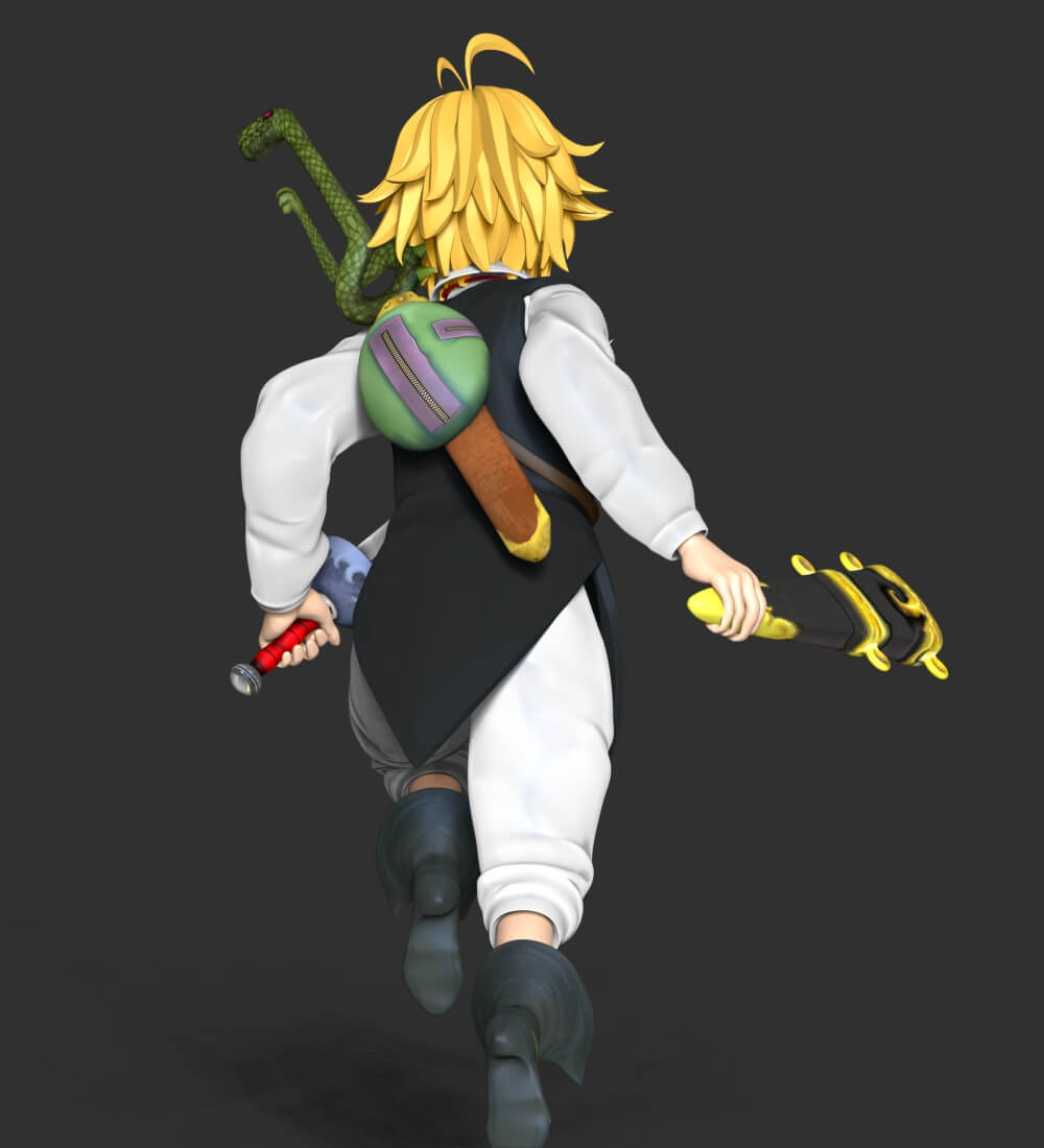 Meliodas - 3D Model by Bon Bon Art