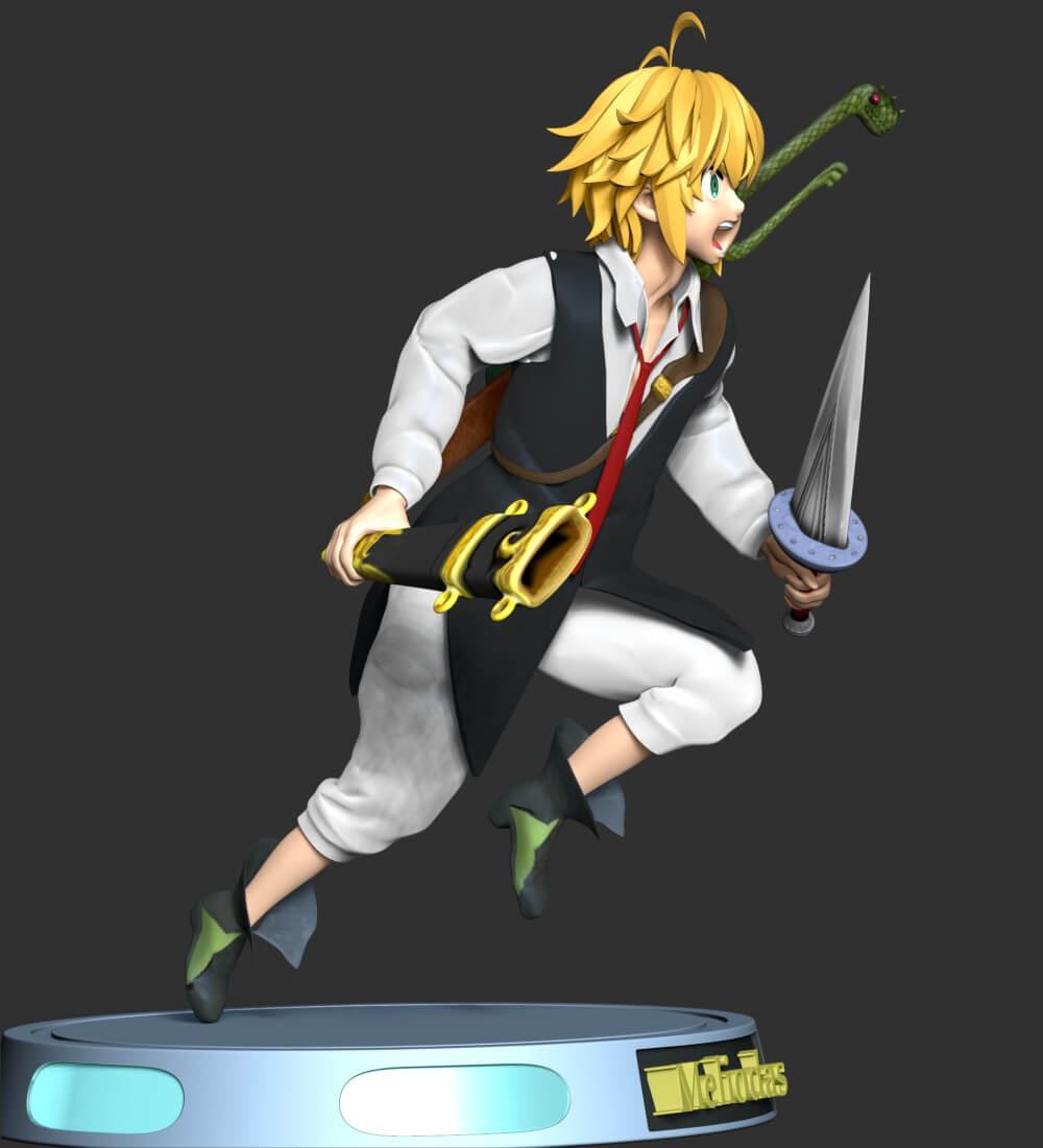 Meliodas - 3D Model by Bon Bon Art