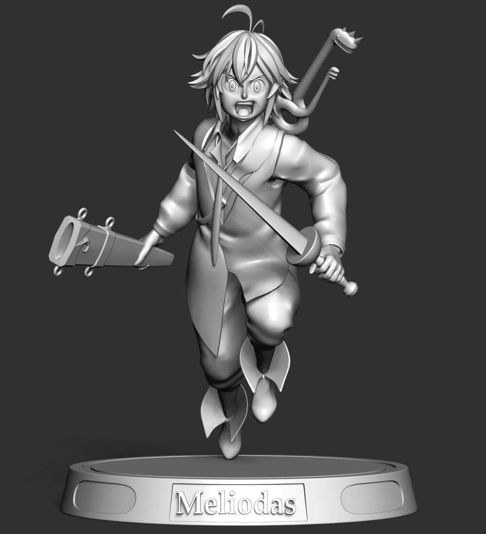 Meliodas - 3D Model by Bon Bon Art