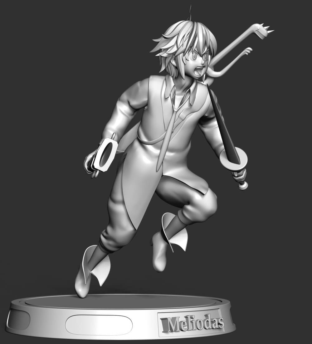 Meliodas - 3D Model by Bon Bon Art