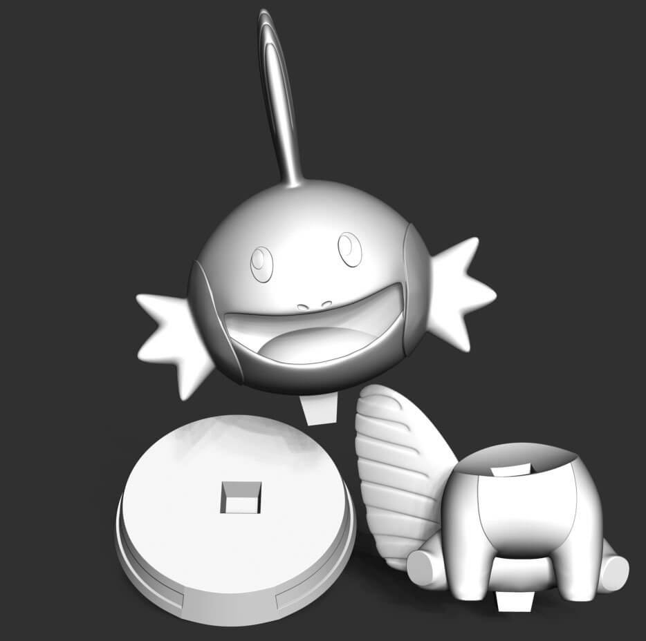 Mudkip - Pokemon Go 3D Model by Bon Bon Art