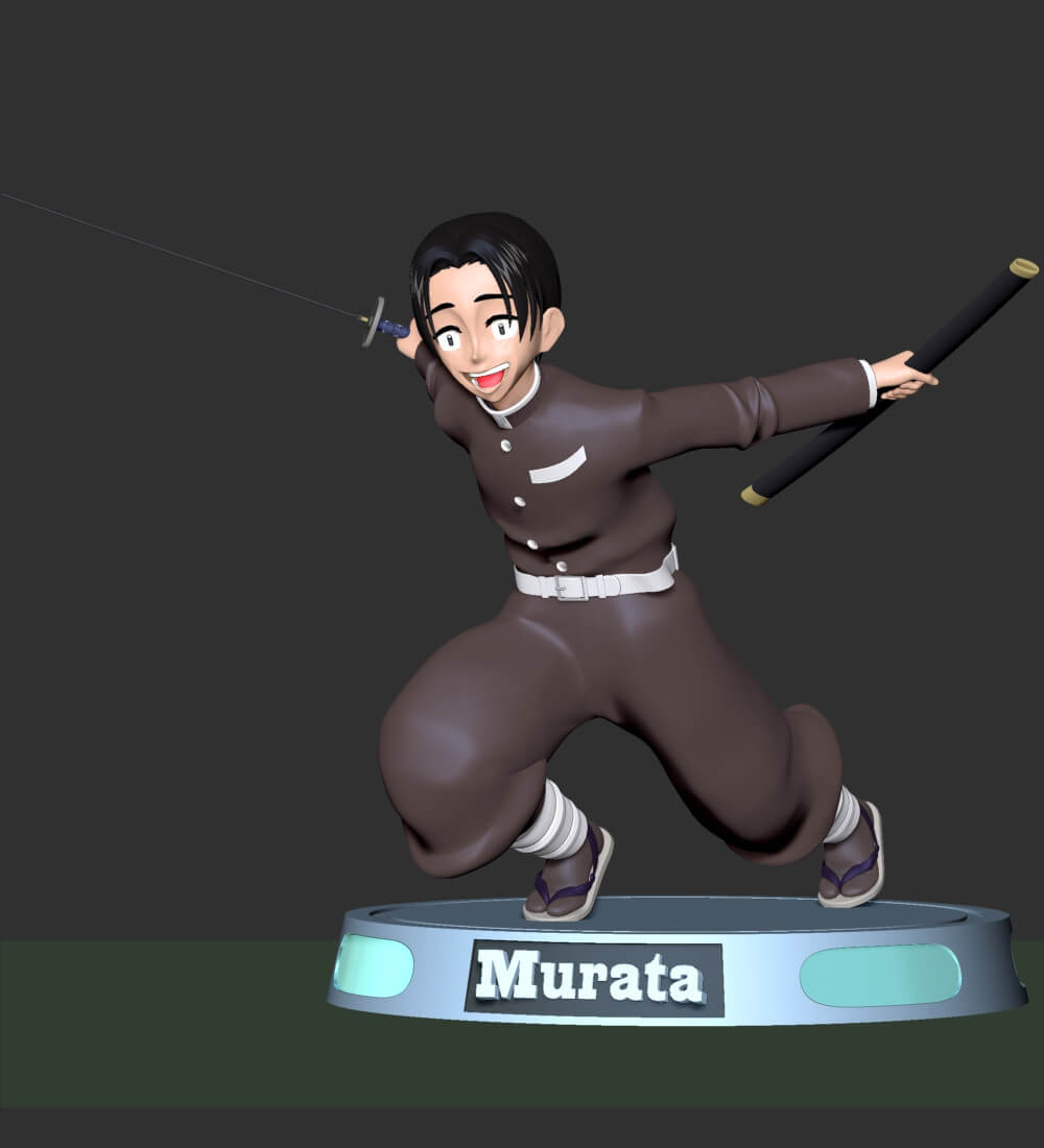 Murata - Demon Slayer 3D Model by Bon Bon Art
