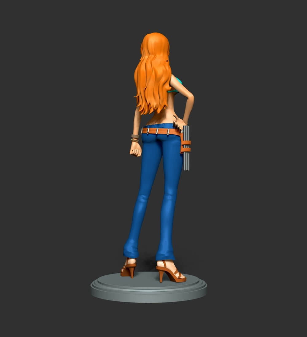 Nami - One Piece 3D Model by Bon Bon Art