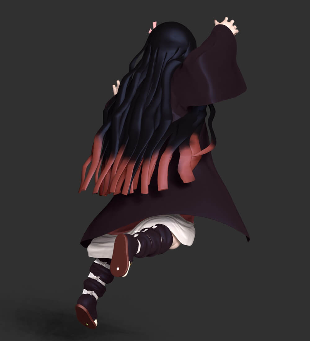 Nezuko - Demon Slayer Hinokami Chronicles 3D Model by Bon Bon Art