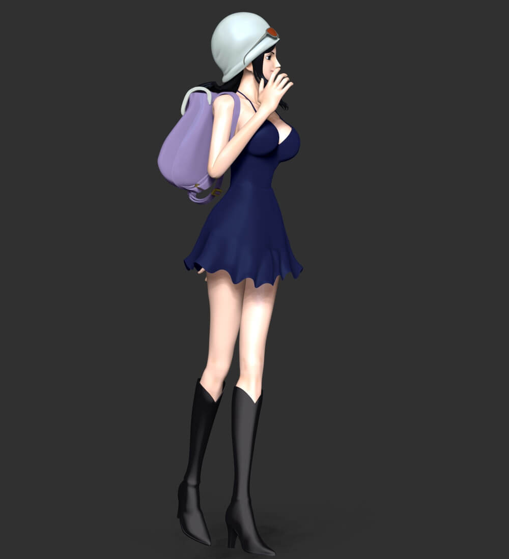 Nico Robin - One Piece 3D Model by Bon Bon Art