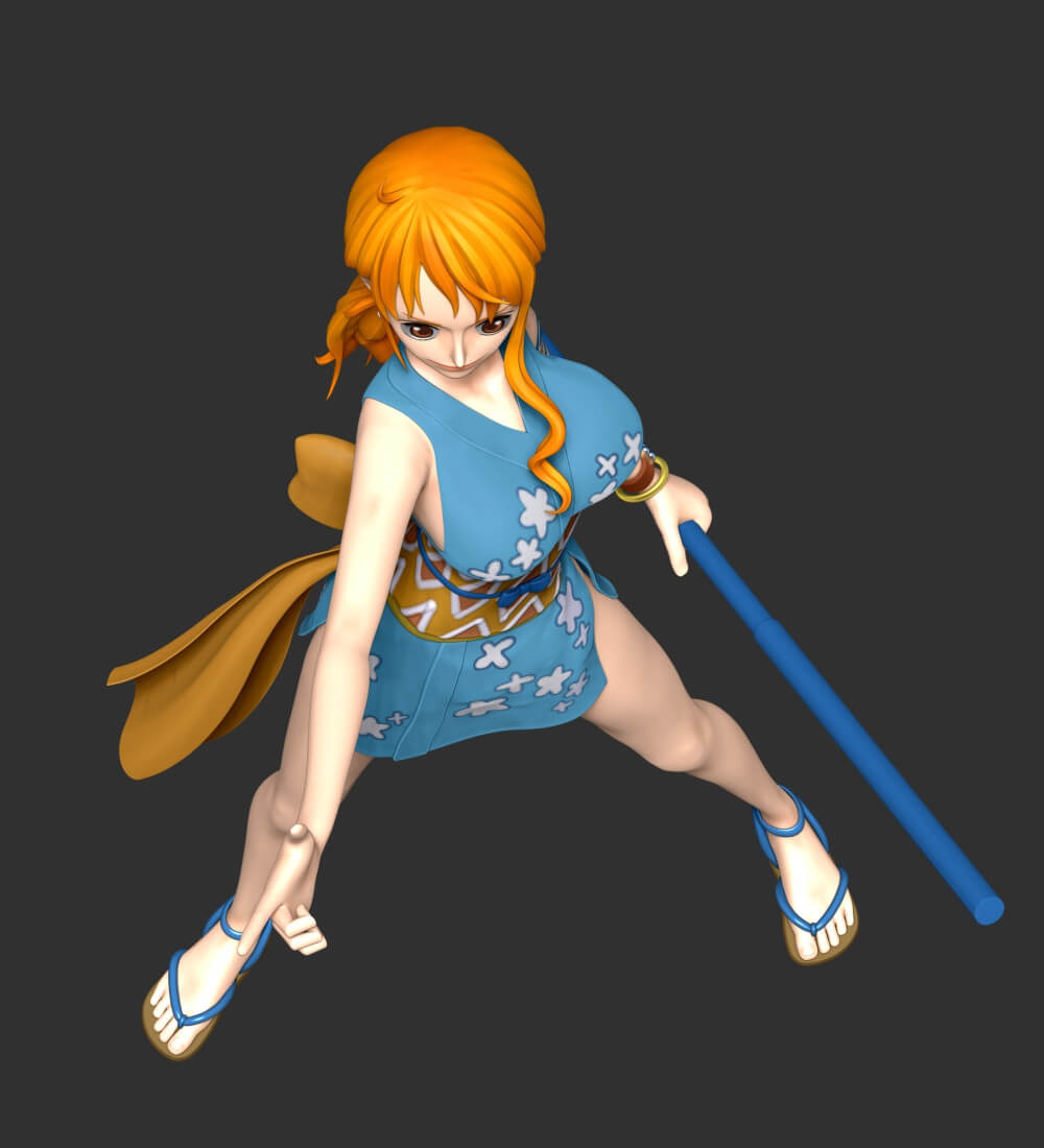 One Piece - Onami 3D Model by Bon Bon Art