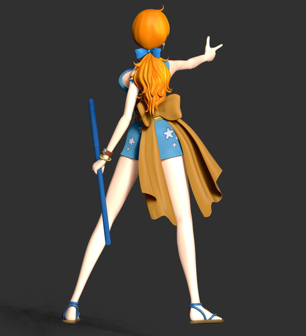 One Piece - Onami 3D Model by Bon Bon Art
