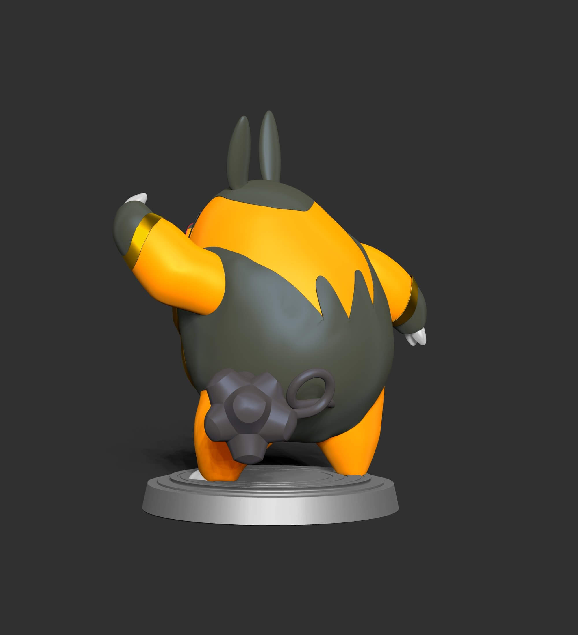 Pignite - Pokemon Go 3D Model by Bon Bon Art