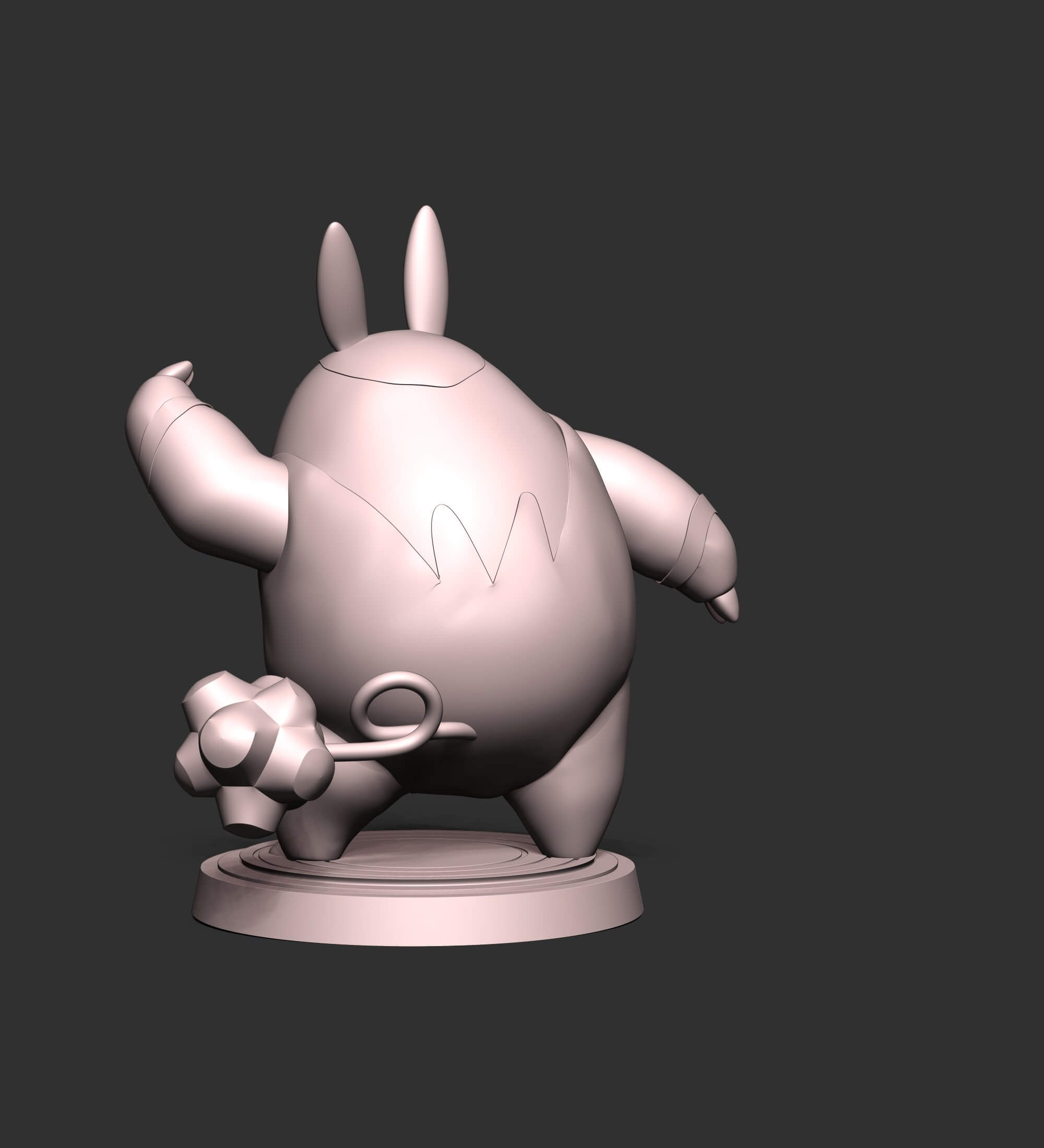 Pignite - Pokemon Go 3D Model by Bon Bon Art