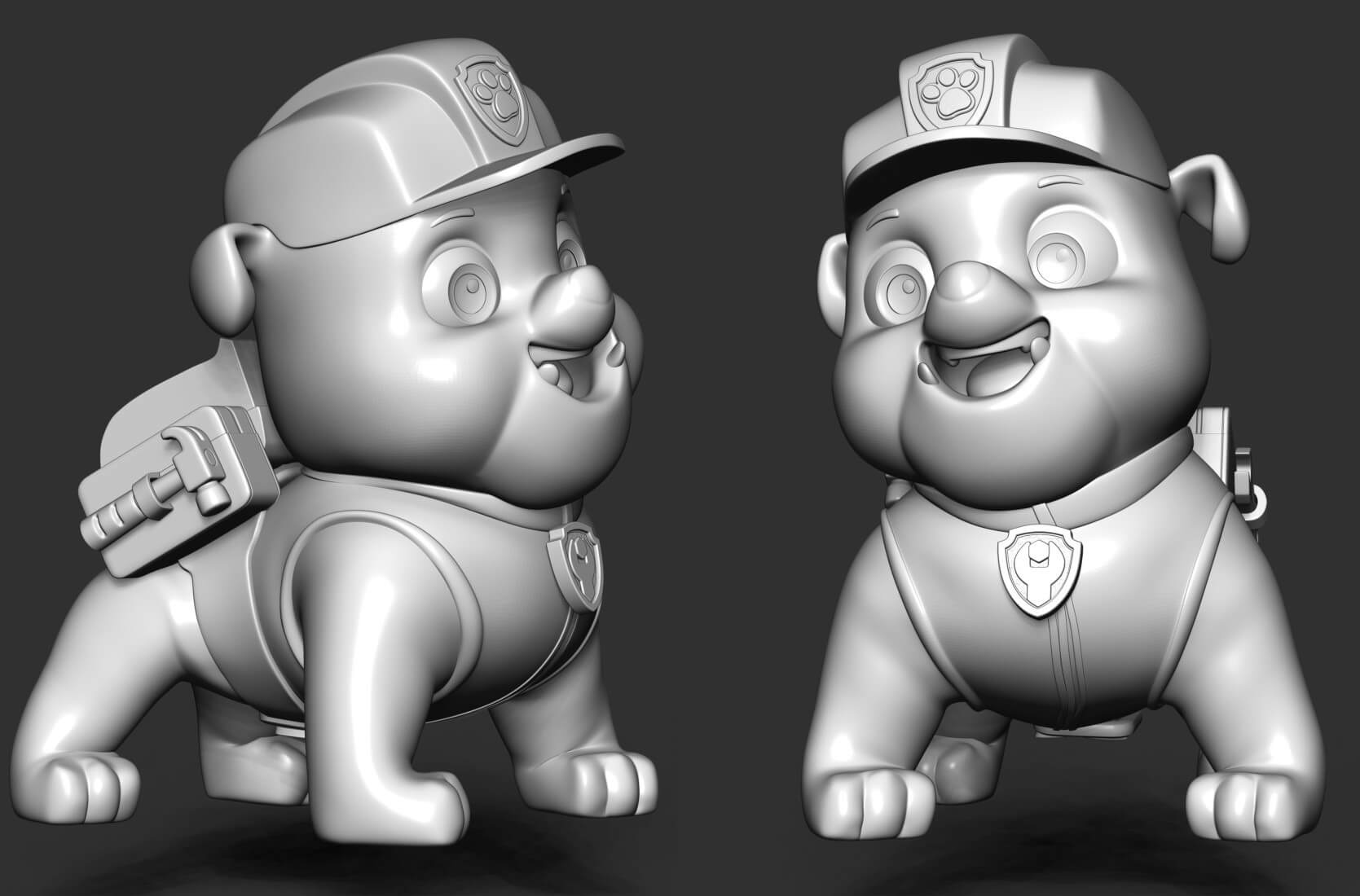 Rubble - 3D Model by Bon Bon Art