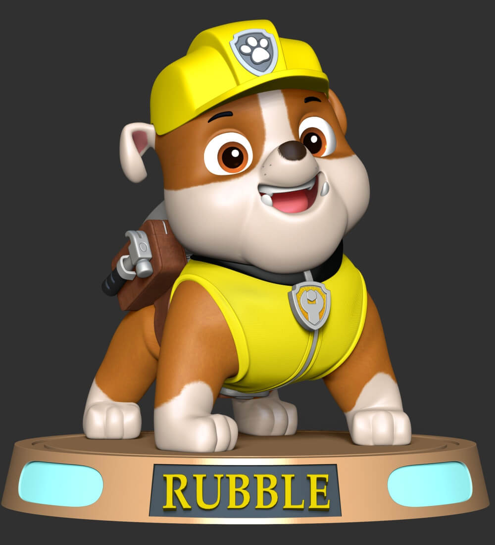 Rubble - 3D Print Model by Bon Bon Art