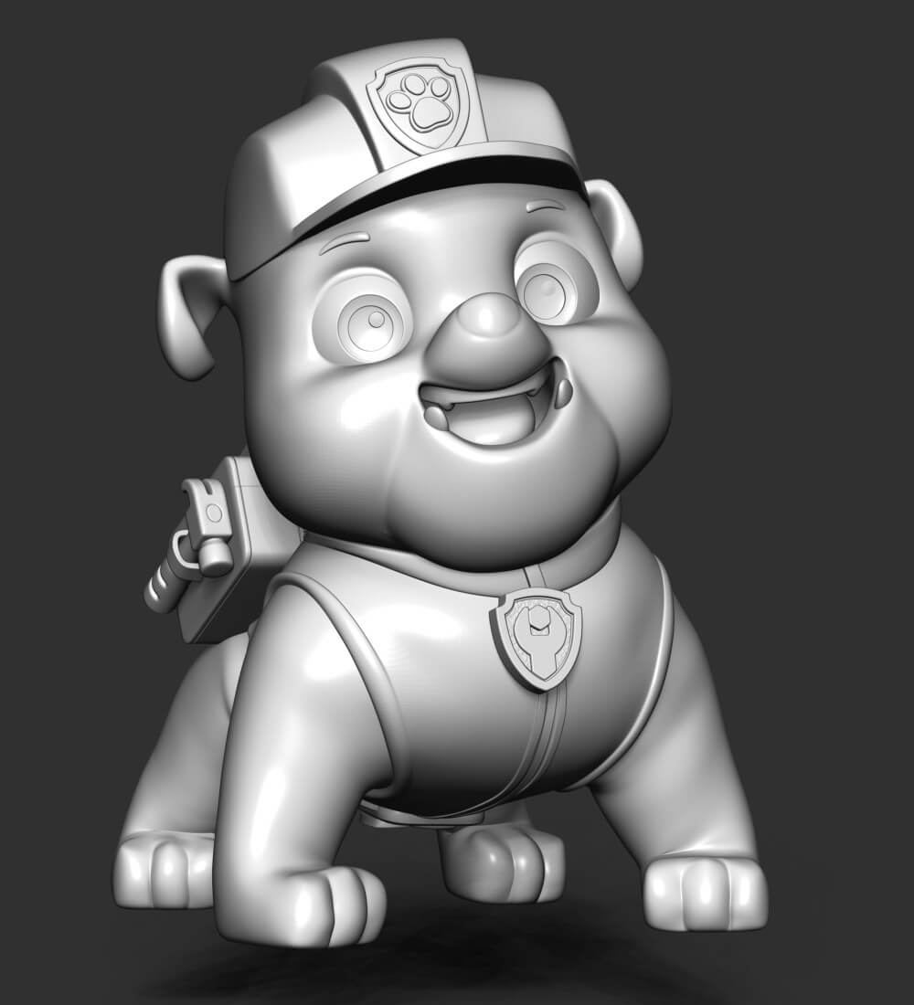 Rubble - 3D Model by Bon Bon Art