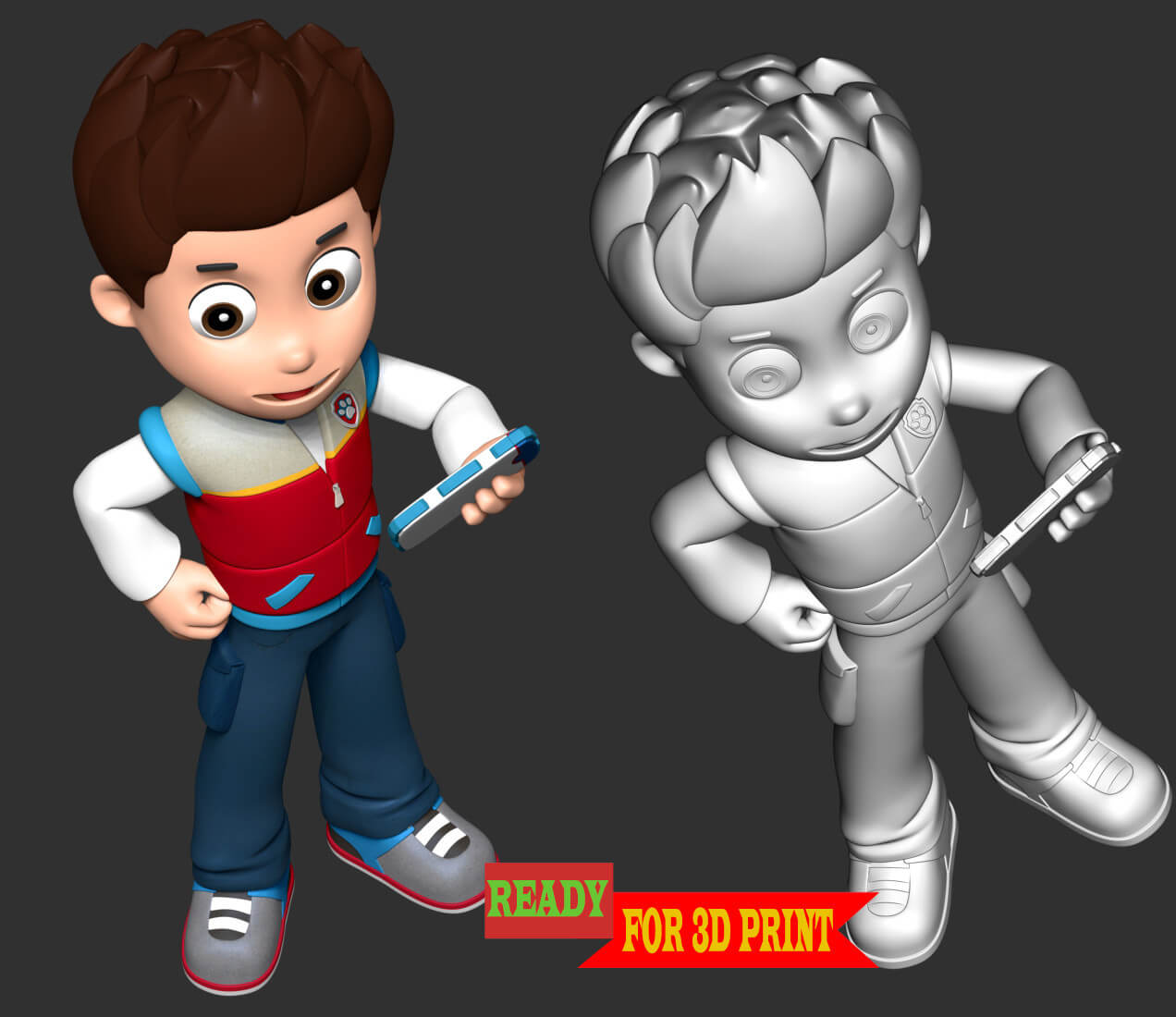 Ryder - 3D Model by Bon Bon Art