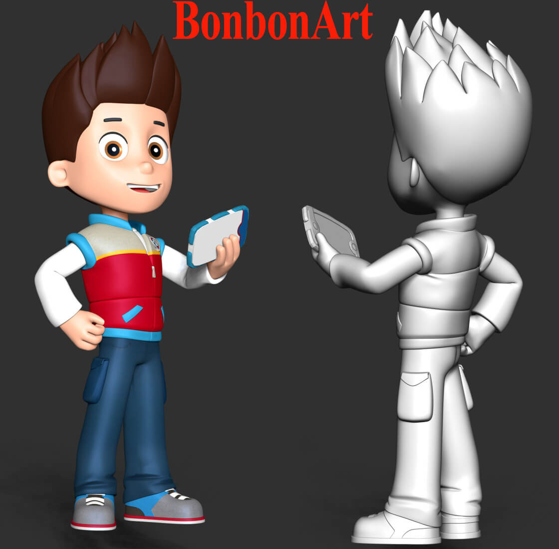 Ryder - 3D Model by Bon Bon Art