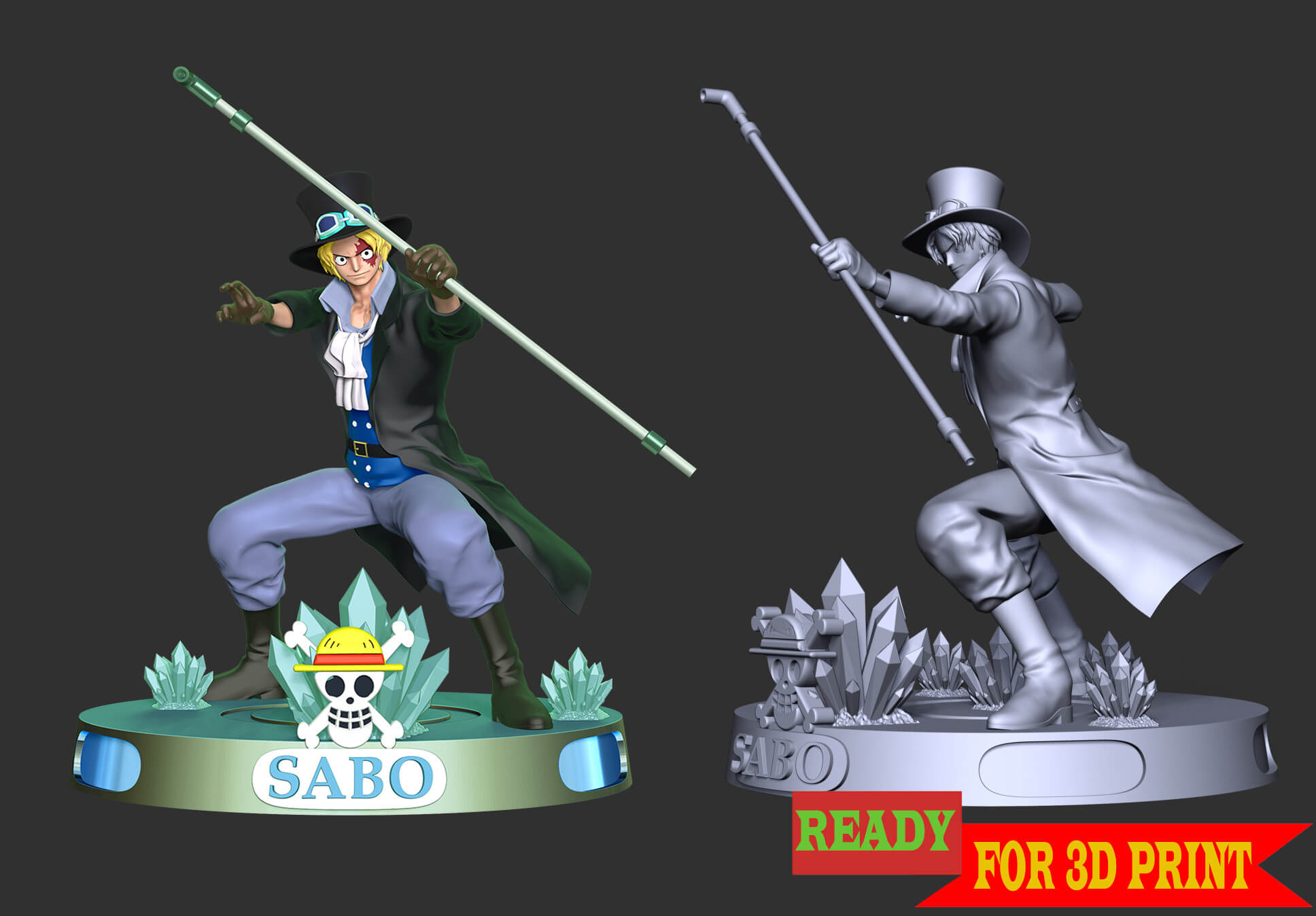 Sabo - One Piece 3D Model by Bon Bon Art