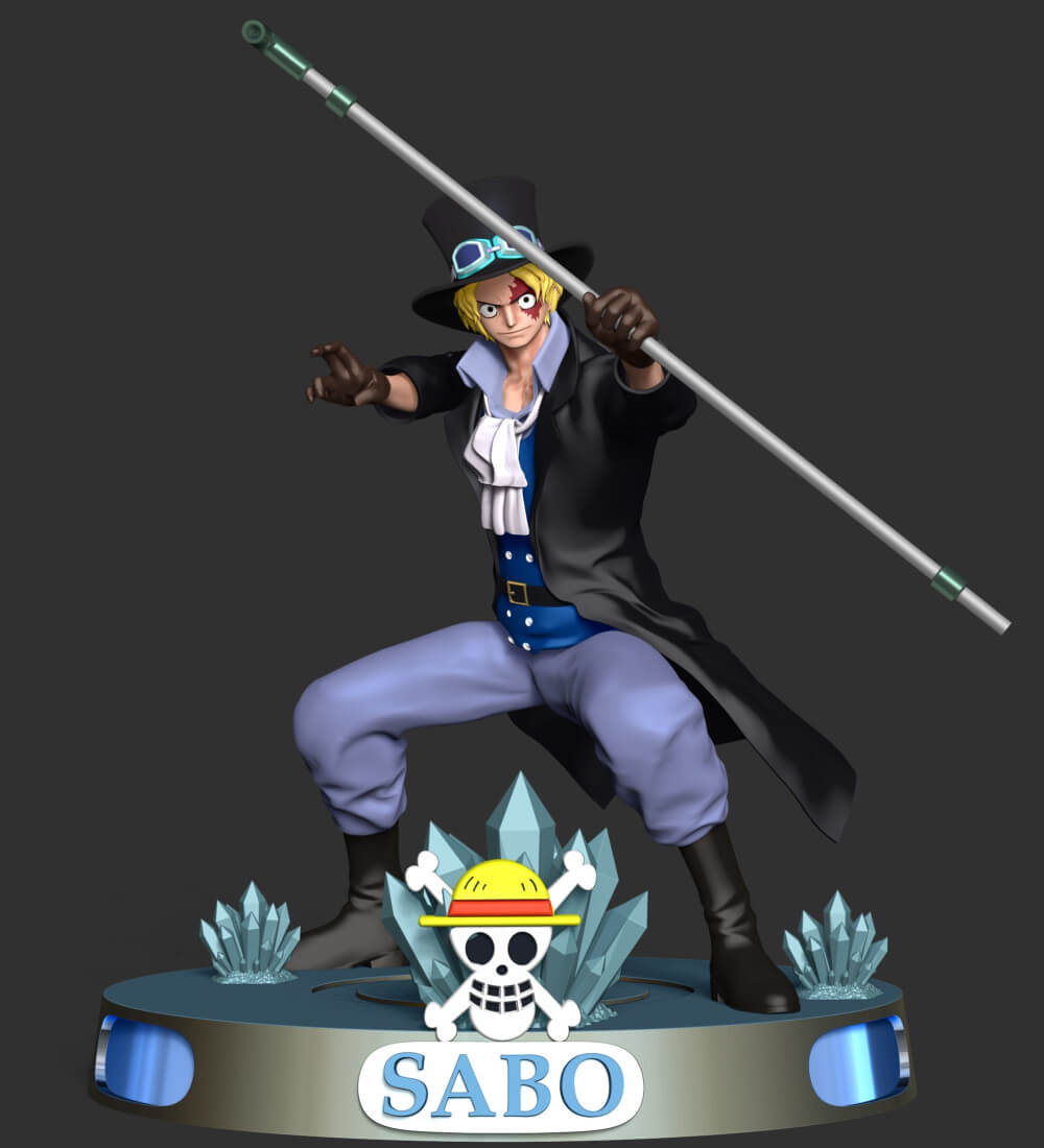 Sabo - One Piece 3D Model by Bon Bon Art