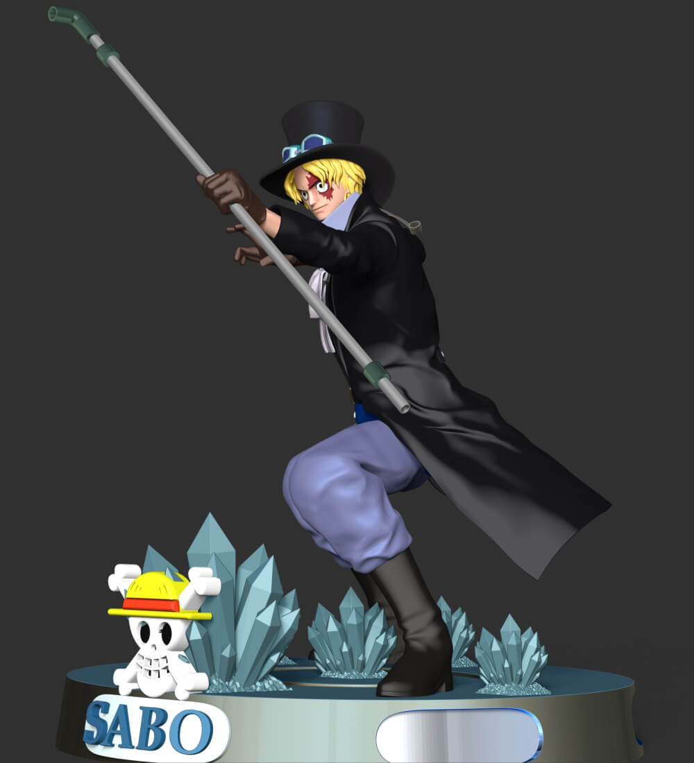 Sabo - One Piece 3D Model by Bon Bon Art