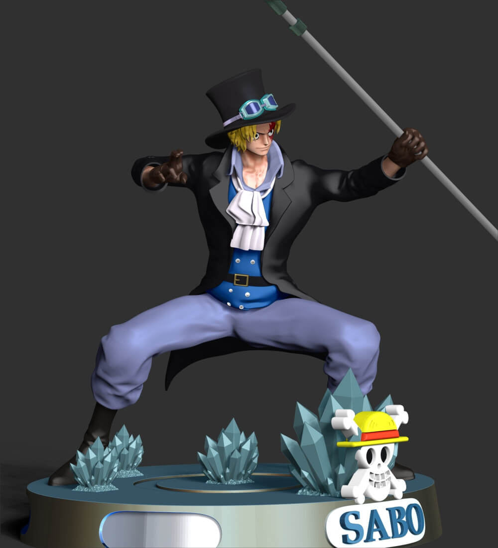 Sabo - One Piece 3D Model by Bon Bon Art