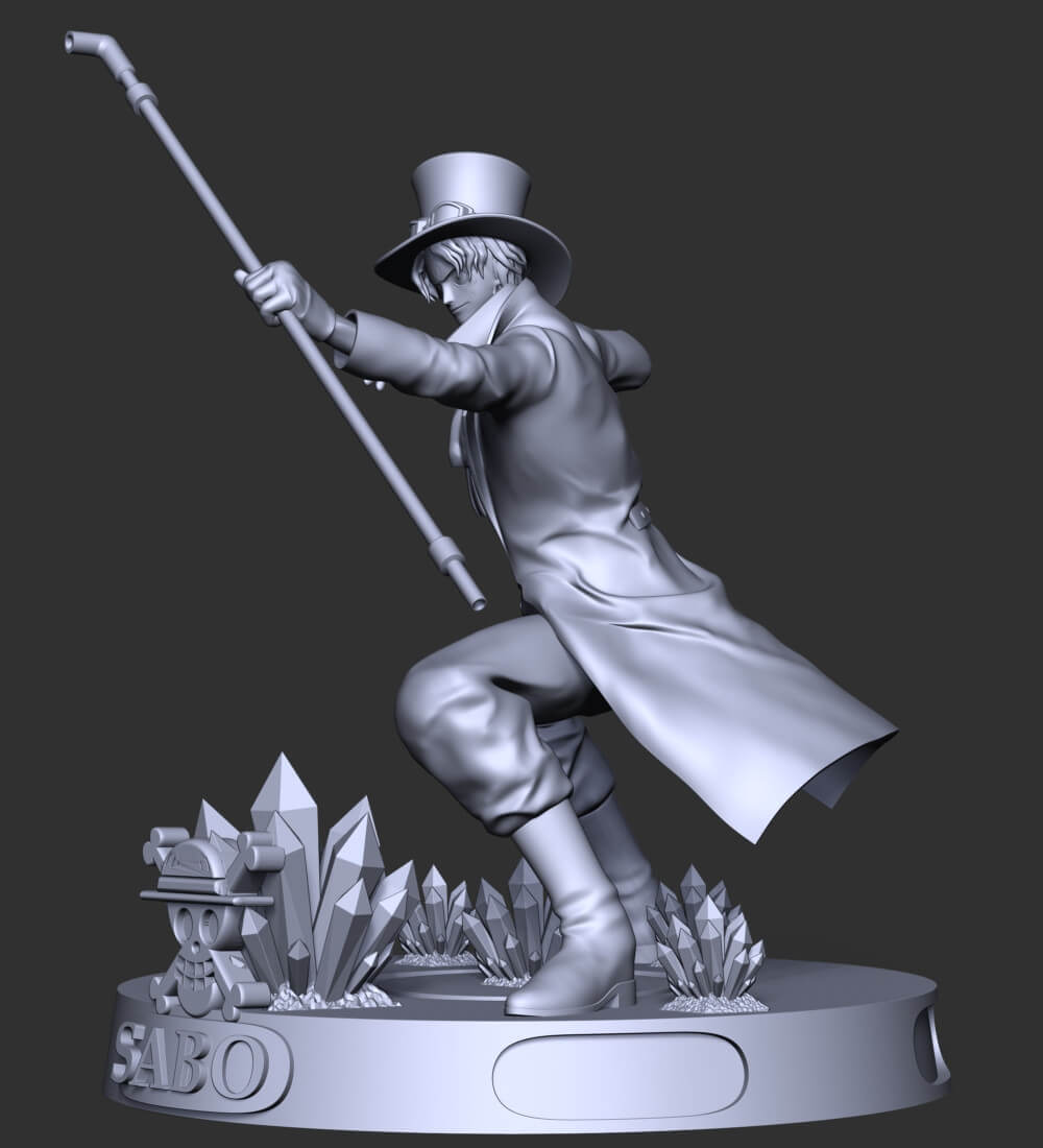 Sabo - One Piece 3D Model by Bon Bon Art