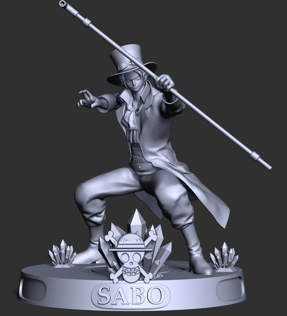 Sabo - One Piece 3D Model by Bon Bon Art