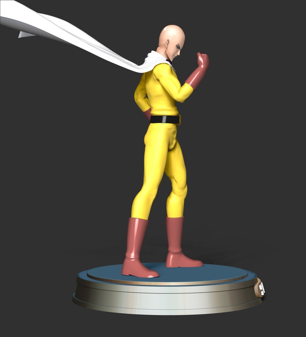 Saitima - One Punch Man 3D Model by Bon Bon Art